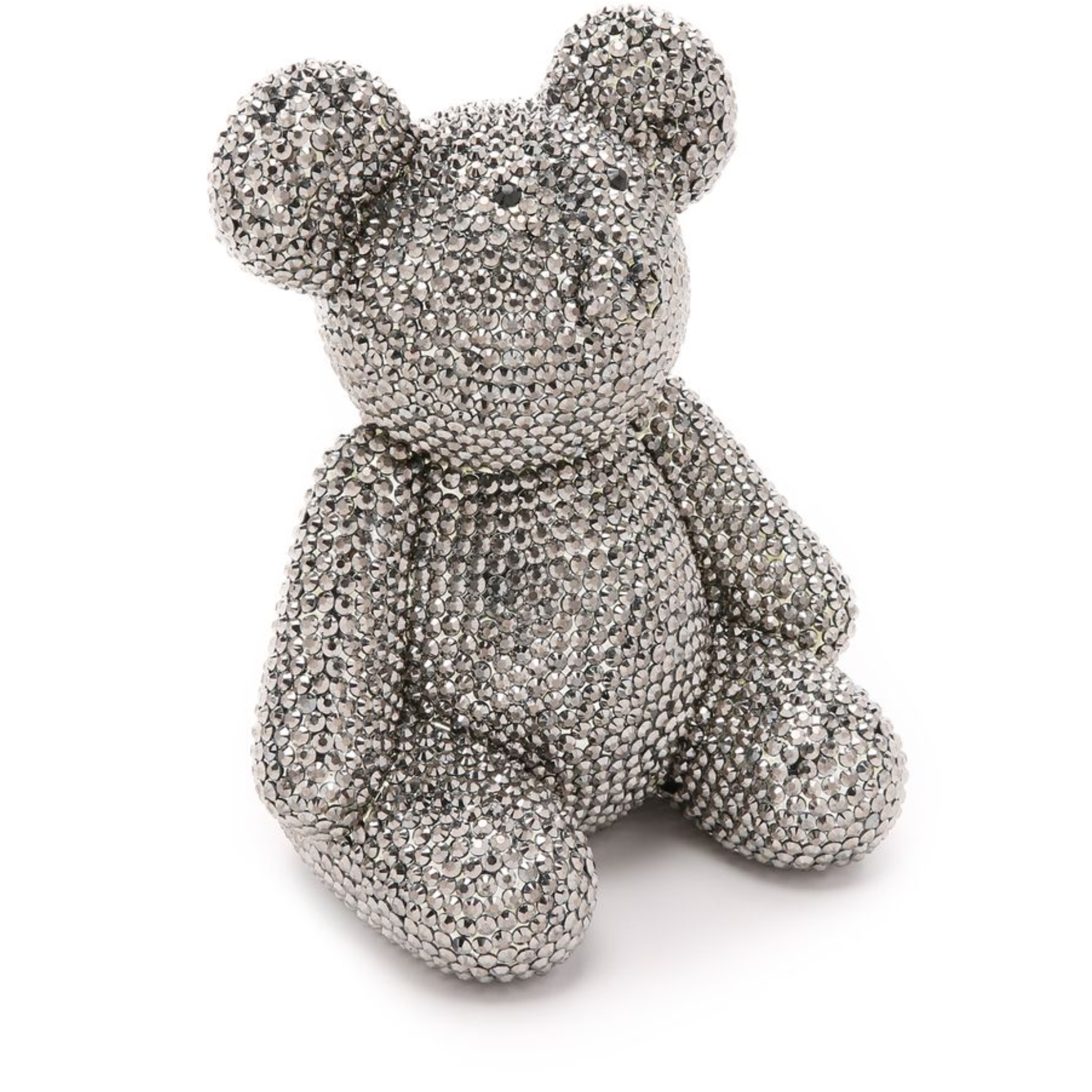 Graphite and Rhinestone Bear Bank - ROCKS: Jewelry, Gifts, Home