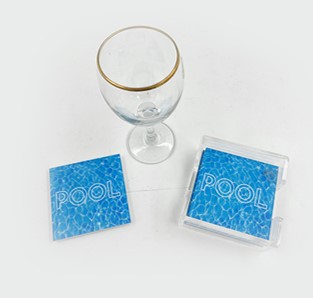 Pool Coasters - ROCKS: Jewelry, Gifts, Home